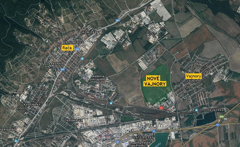 Do projektu Nové Vajnory vstúpil developer J&T Real Estate ...